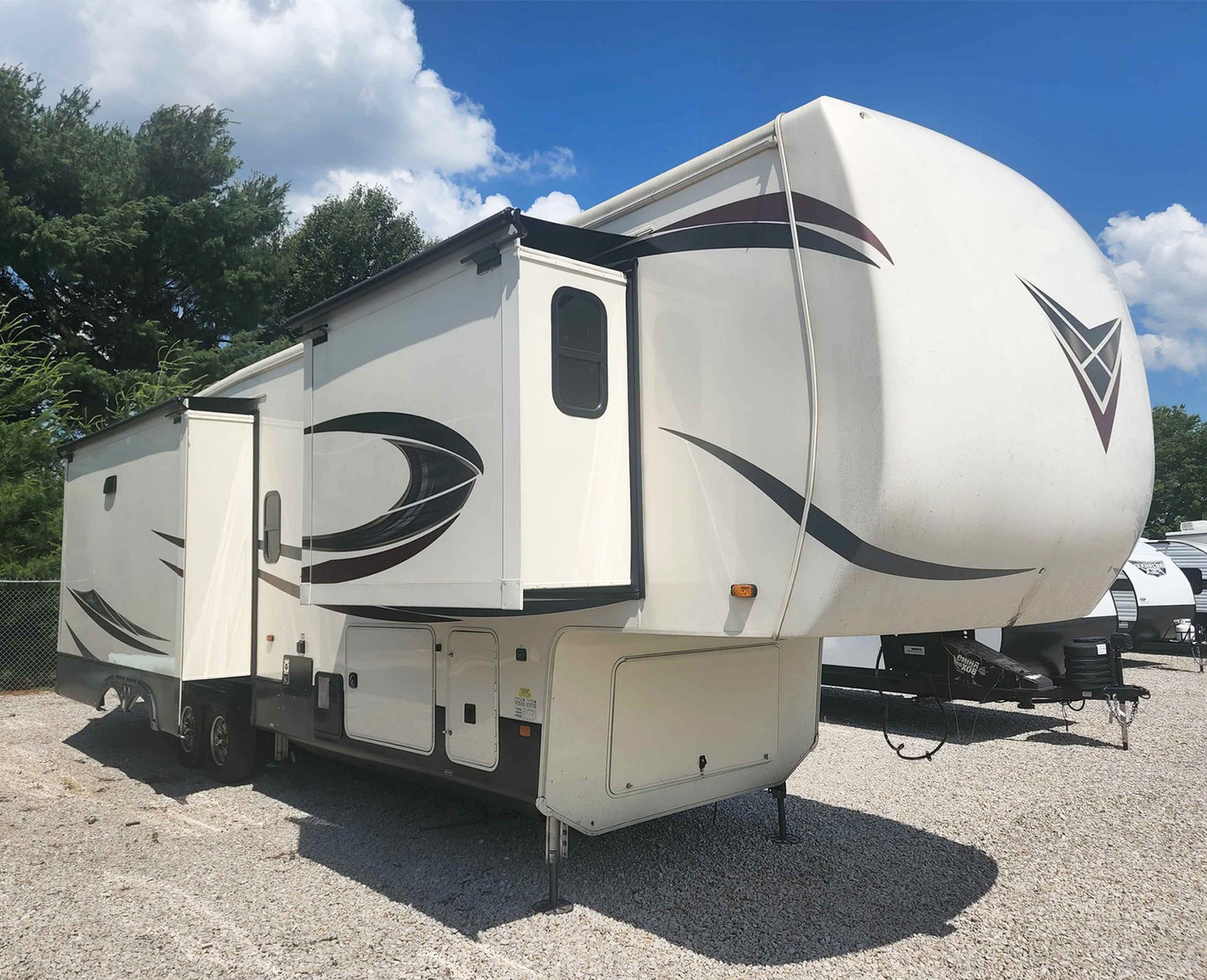 AWNLUX RV Slide Topper Awning