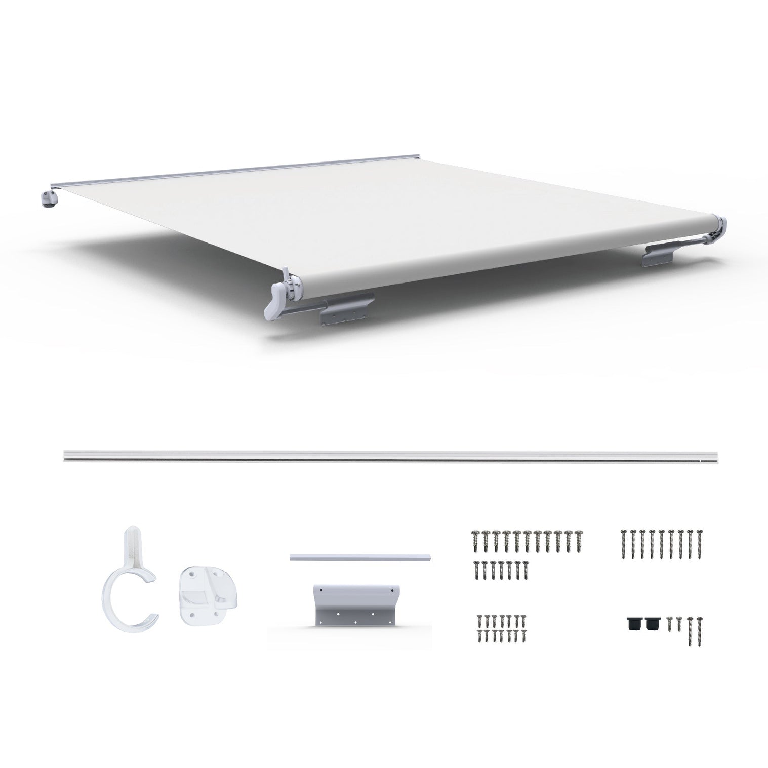 AWNLUX Awnlux Slide Topper Awning PRO MAX with Anti-Billowing Device