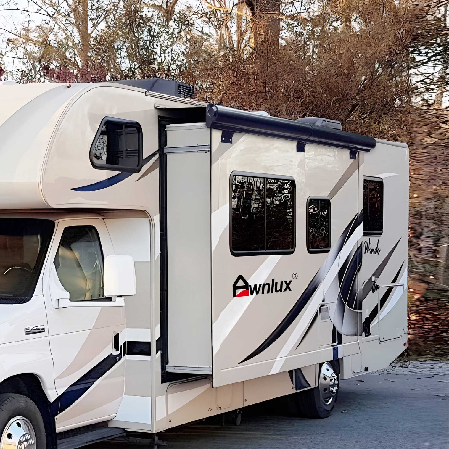 AWNLUX Metal RV Slide Topper Awning - 100% Full Cover RV Slide Topper ...