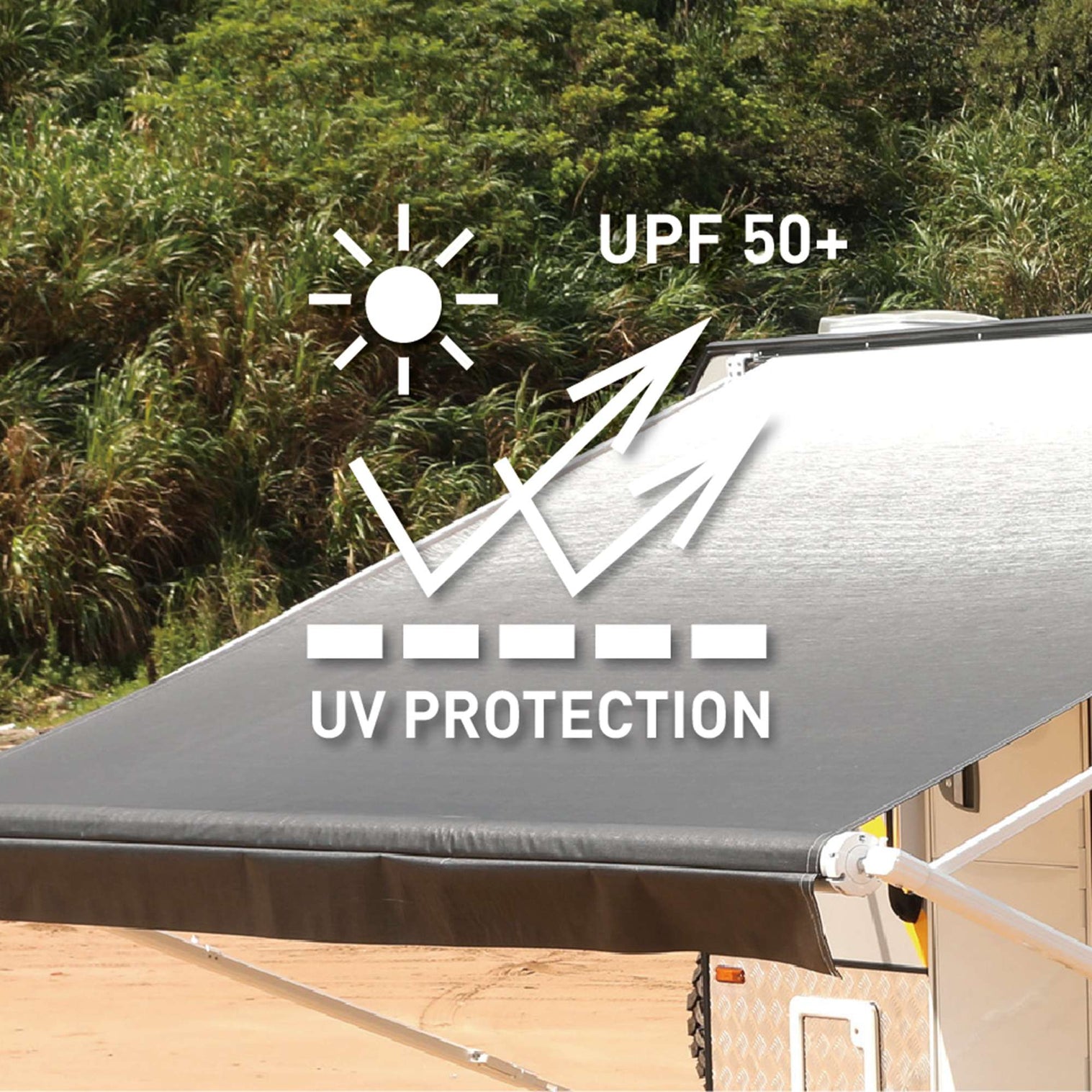 AWNLUX Manual RV Awning - RV Awning Complete Kits - 14 Size & 8 Color ...