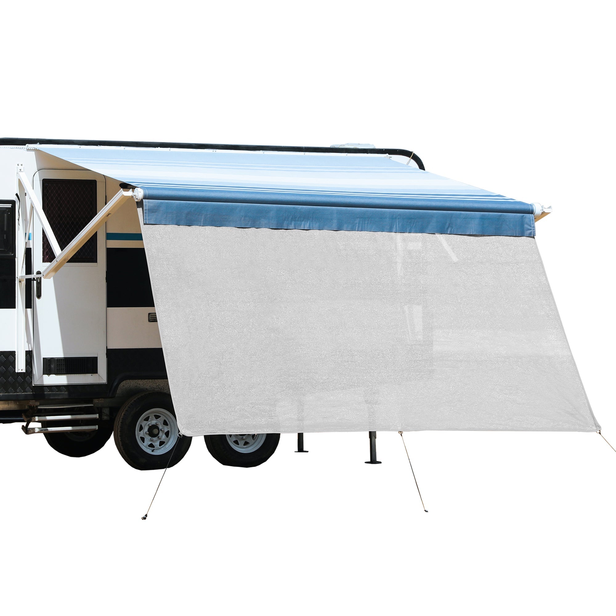 Awnlux RV RV Awning Privacy Screen-Front Wall | AWNLUX